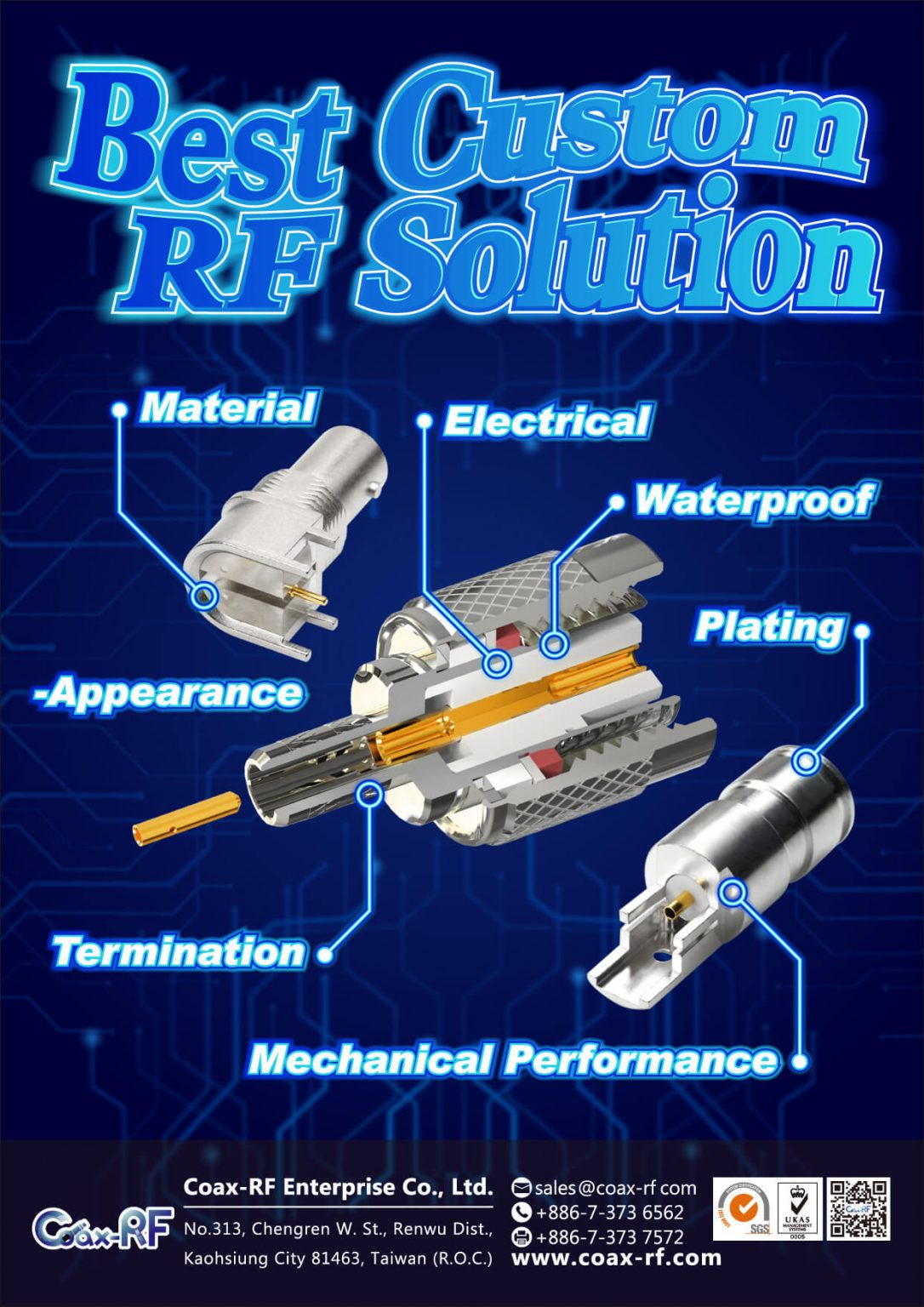 Best Custom RF Solution - COAX-RF Enterprise Co., Ltd.