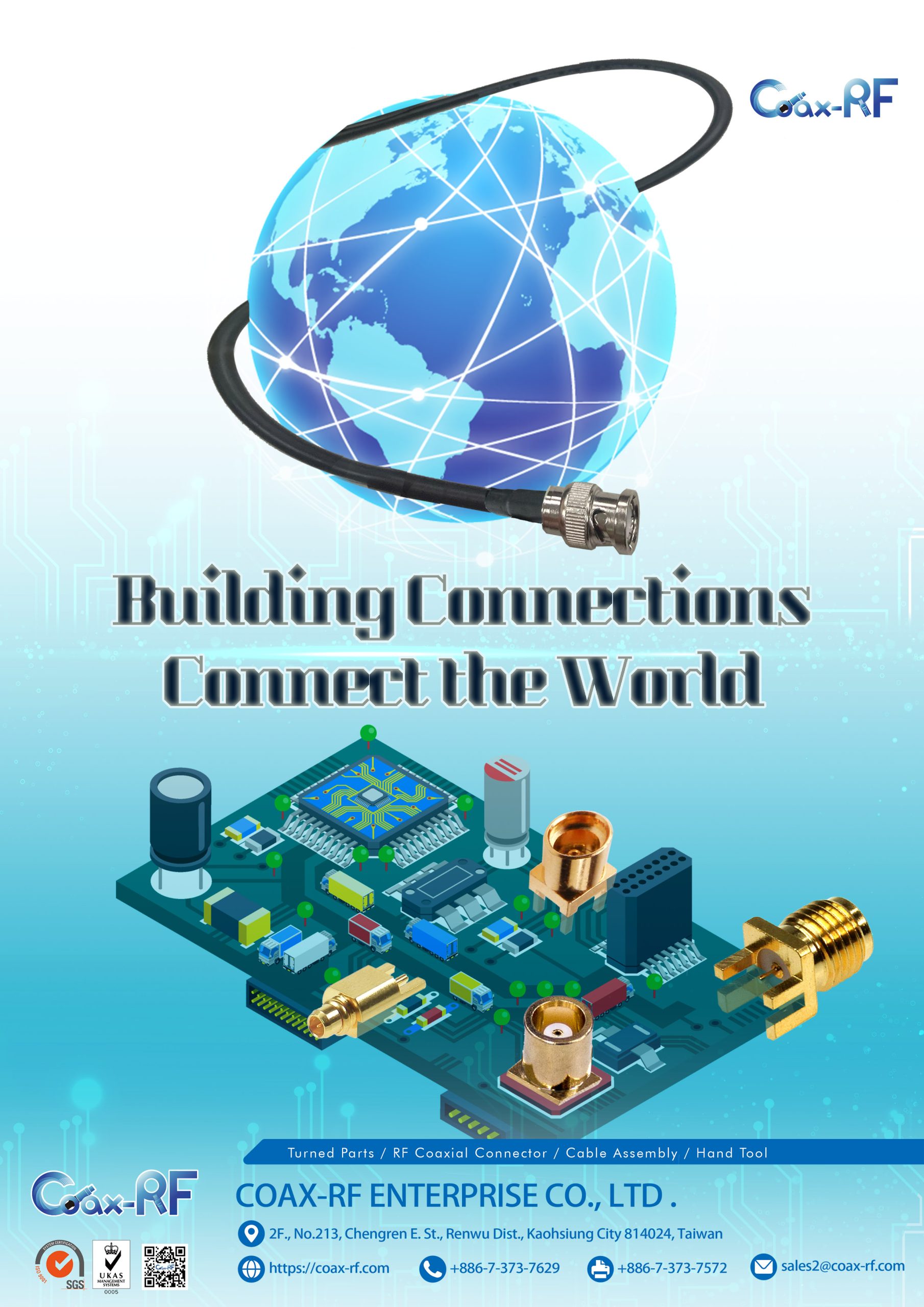 Building Connections, Connecting the World - COAX-RF Enterprise Co., Ltd.