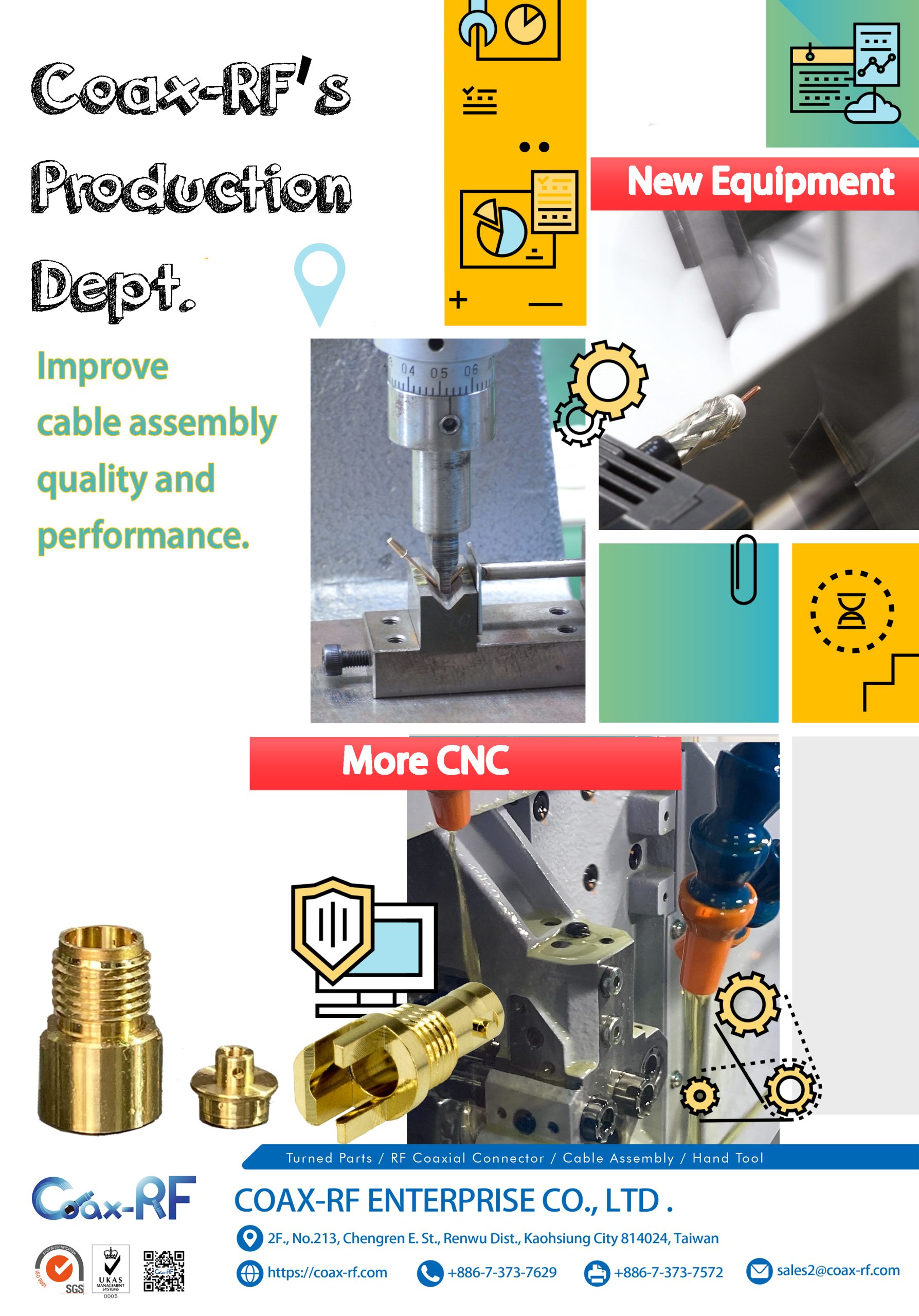 Coax-RF’s Production Dept. - COAX-RF Enterprise Co., Ltd.