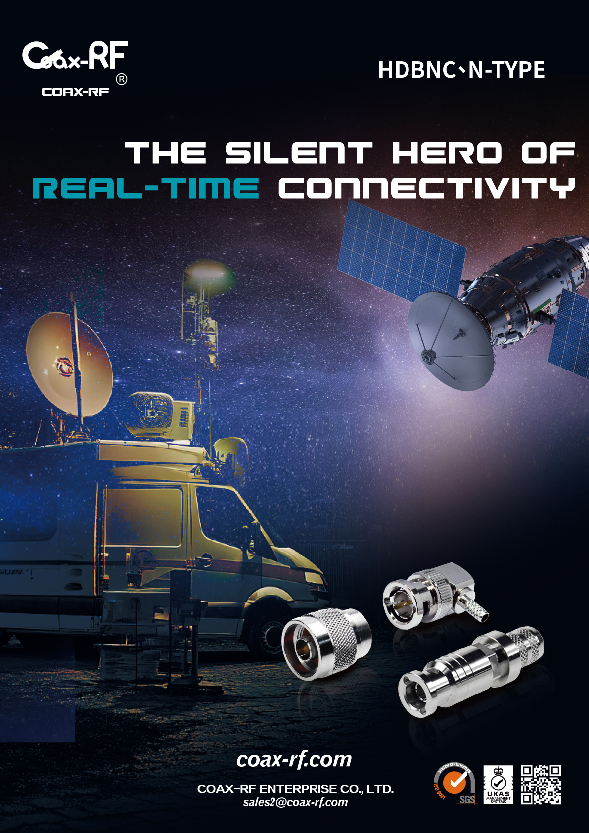 The Silent Hero of Real-Time Connectivity. - COAX-RF Enterprise Co., Ltd.